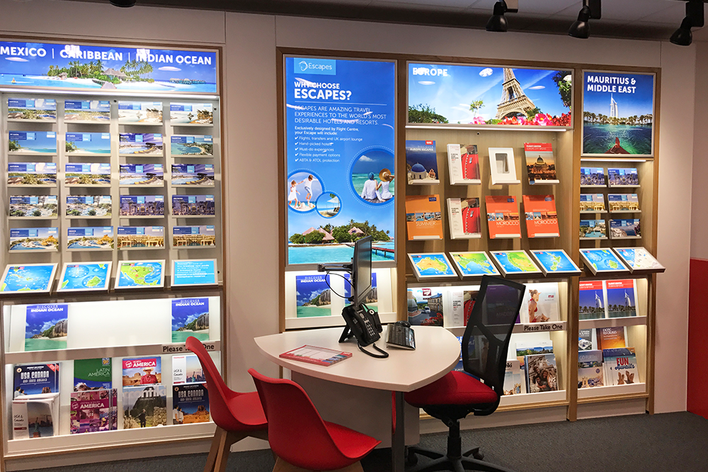 Flight Centre 84 Locations throughout England and Scotland – Simply Ace